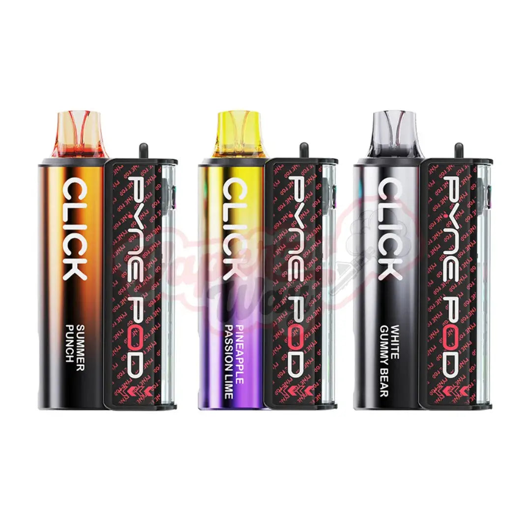 Pyne Pod Click 10K Puff - Digital Display Vape | Only £7.99 – Vaperz Way